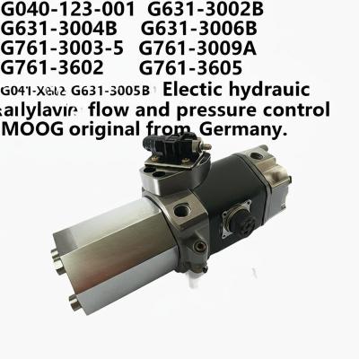 China Original MOOG Servo Valve with 1500-2500 rpm Speed Range 5 Days Delivery and One Year Warranty for Flow and Pressure Control for sale