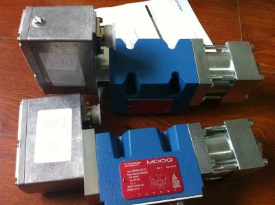 China Moog Servo Valve with 400 bar Maximum Pressure and 0.2-cp Reverse Rotation in Cast Iron or Aluminum Material for sale
