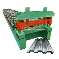China JCX DECK PANEL FULL AUTO HIGH QUALITY FLOOR DECK ROLL FORMING MACHINE 750 MODEL for sale
