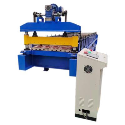 China o rolo de aço do painel de 840 telhados da cor que forma a tesoura hidráulica da máquina usou a construção de aço à venda