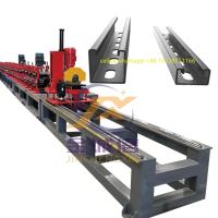 China C Channel Machine, Automatic Solar Panel Support Uni strut C Channel Roll Forming Machine for sale