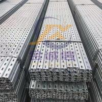 China C Channel Machine, Automatic Solar Panel Support Uni strut C Channel Roll Forming Machine for sale