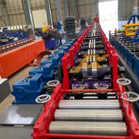 China Full Automatic Solar Panel Support Roll Forming Machine Hardening Treatment Roller Material for sale