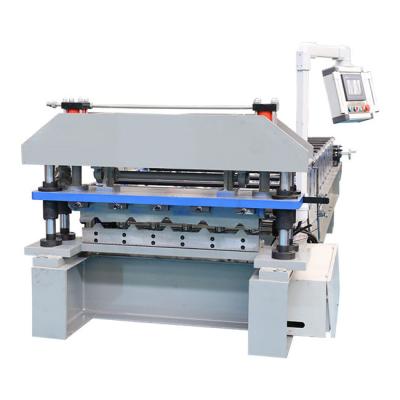China Hydraulic shear high speed 15-20m/min roof panel roll forming machine for Building Roof for sale