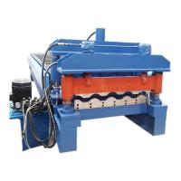 China High Speed Glazed Tile Roll Forming Machine Fully Automatic For Household for sale