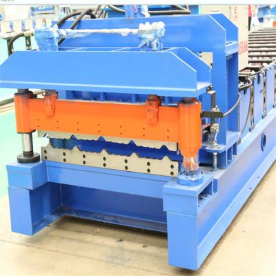 China Steel construction glazed tiles manufacturing machine color steel 0.3-0.8mm automatic for sale