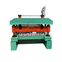 China High Efficiency Corrugated Iron Rolling Machine With Delta PLC for sale