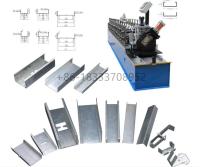 China STUD AND TRACK MACHINE U CHANNEL ROLL FORMING MACHINE for furring channel for sale