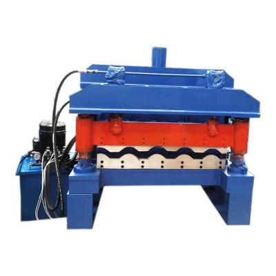 China Customized Metal Steel Sheets Profile Glazed Roof Tile Roll Forming Making Machine for sale