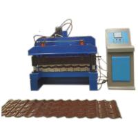 China Customized Glazed Roll Forming Machine GI PPGI Aluminum Material for sale