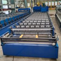 China Customized Glazed Roll Forming Machine GI PPGI Aluminum Material for sale