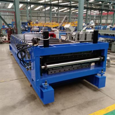 China Color steel double layer roll forming machine fully automatic 0.3mm-0.8mm for sale