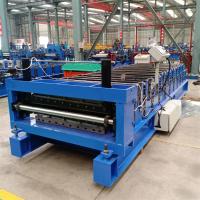 China Color steel double layer roll forming machine fully automatic 0.3mm-0.8mm for sale