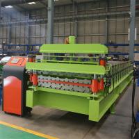 China Roof Wall Panel Double Layer Roll Forming Machine Trapezoidal Corrugated for sale