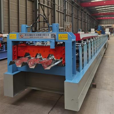 Cina Rotolo galvanizzato di Decking del pavimento d'acciaio che forma spessore materiale della macchina 0.8-1.5 millimetri in vendita
