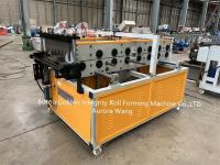 China JCX Standing Seam Snap Lock Panel Machine 8 Rows Roller Station for sale