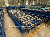 China 5.5Kw Glazed Tile Roll Forming Machine Automatic PLC Detla System for sale