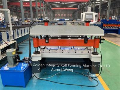 중국 구축되는 것을 위해 자동인 직류 전기로 자극된 유약 기와 롤 성형기 판매용