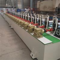 China 7.5kw Shutter Door Roll Forming Machine PU Roller Shutter Door Making Machine for sale