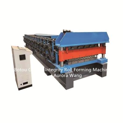 Китай стальной крен двойного слоя 7.5Kw формируя аттестацию CE машины ISO9001 продается