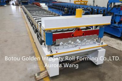 China O rolo de alta velocidade do painel do telhado que forma a máquina galvanizou o aço à venda