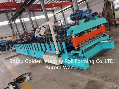 China Auto rolo do painel do telhado que forma o rolo trapezoidalmente de aço da folha da máquina que forma a máquina à venda