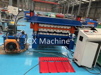 Китай Крен двойного слоя PPGI формируя крен палубы двойника Aluzinc машины формируя машину продается