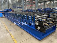 China Roofing Sheet Roll Forming Machine, Blue Color Double Layer Roll Forming Machine for sale