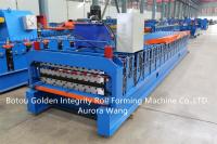 China Full automatic double layer metal roofing sheet corrugated and trapezoid sheets roll forming machine for sale