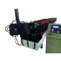 China Descent Aluminum Gutter Rectangle Square Pipe Roll Forming Machine for sale