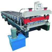 China R Panel Ag Panel Corrugated Roof Sheet Making Machine Double Layers for sale