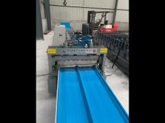 JCX Stand Seaming Roof Tile forming machine roof forming machine Cheap portable standing seam roofin