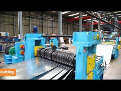 Automatic Slitting Line Machine 50-100m/Min Cold Rolling Plate