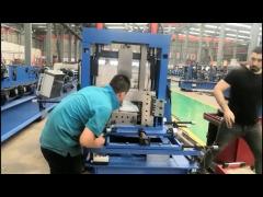 PLC Delta Cable Tray Making Machine Cable Tray Forming Machine 0.8-2.5mm