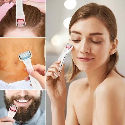 China 3 IN 1 LED Microneedle Roller Kit  LED 0.5 mm  Dr. pen Derma Roller Derma Rolling System for sale