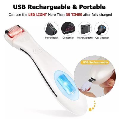 China 3 IN 1 LED Microneedle Roller Kit  LED 0.5 mm  Dr. pen Derma Roller Derma Rolling System for sale