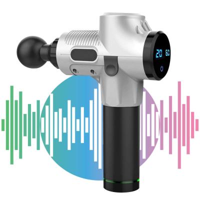 China High Energy Electric Body Massager Sonic 40Db Handheld Percussion Massage Gun for sale