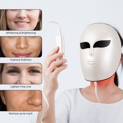 China Beleza facial da remoção recarregável do enrugamento da máscara protetora da terapia do fotão da luz do diodo emissor de luz à venda