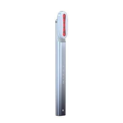 China Electric Vibrating Hot Compress Eye Wand Dark Circle Remover Eliminate Eye Bags for sale