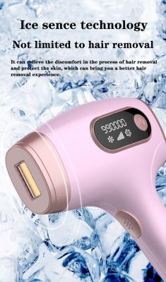 China Multi Function Ice Hair Remover Cooling Painless IPL Ice Cool Hair Removal for sale