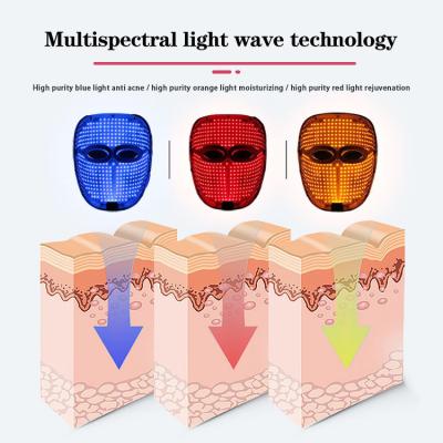 China Beleza facial da remoção recarregável do enrugamento da máscara protetora da terapia do fotão da luz do diodo emissor de luz à venda