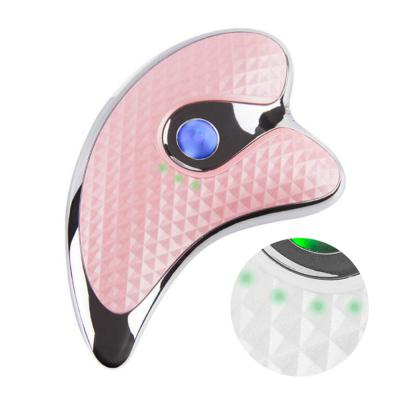 China Portable Vibration Facial Beauty Device Electric Gua Sha For Face Slimming for sale