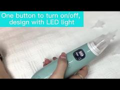 Baby Nasal Aspirator Vacuum Newborn Nose Cleaner Sucker Silicone Electric Nasal Aspirator