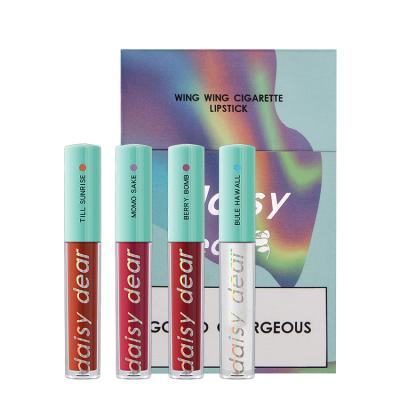 China 2021 sale 2021 brand lipstick makeup set vegan matte waterproof liquid lipstick luxury private label waterproof lipstick factory