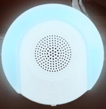 China Dimmable Multicolored Boombox Wireless Bluetooth Speaker Smart Led Night Lamp for sale