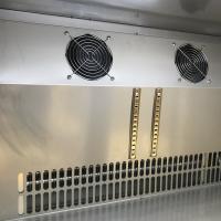 China Double Doors Back Bar Refrigerator For Beverage Cooling Bottom Mount Type for sale
