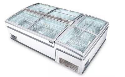 Китай Витрина замораживателя острова супермаркета коммерчески совмещенная продается