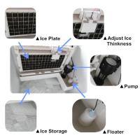 China 2000lbs Commercial Ice Maker Automatic Cube Ice Making Machine for sale