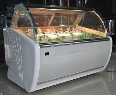 Cina Contenitore per esposizione del gelato di R404a in vendita