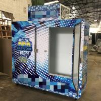 China Direct cooling ice merchandiser / Outdoor ice storage bin for sale